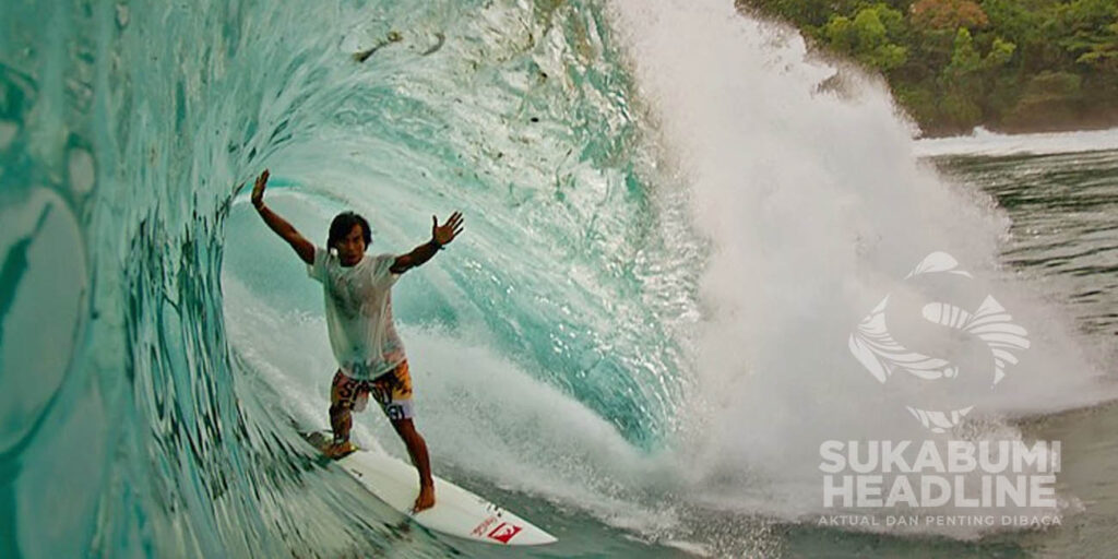 Mini Biografi Dede Suryana, Atlet Surfing Nasional asal Cikakak Sukabumi