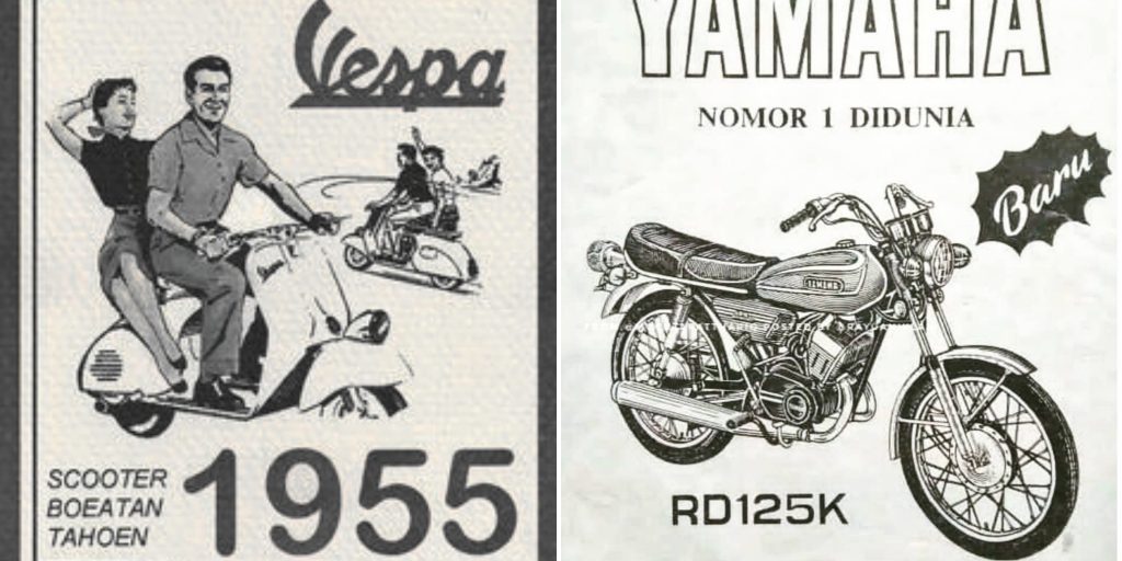 Iklan Jadul 5 Brand Motor, Familiar dalam Ingatan Warga Sukabumi ...