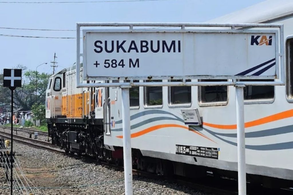 Stasiun KA Sukabumi akan direlokasi ke Cibeureum, terikoneksi dengan ...