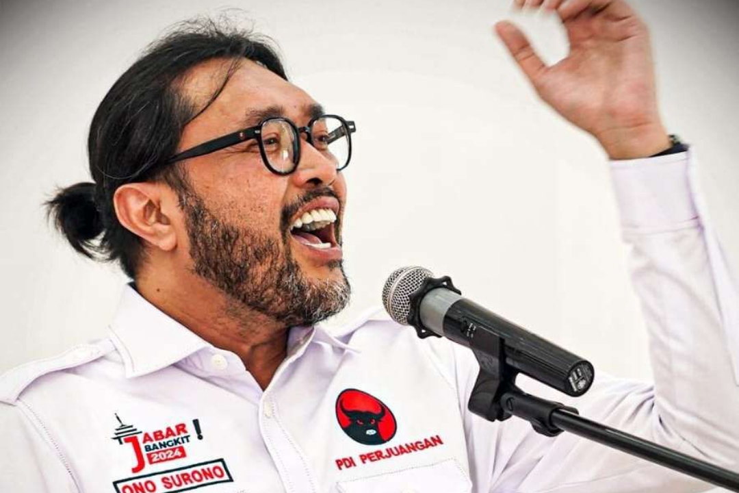 Biodata dan profil Ono Surono: Politikus PDIP, teman yang kini ...